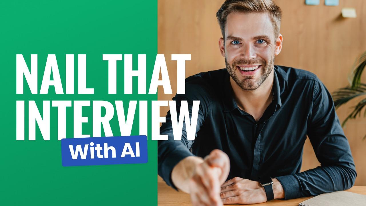 Nail that Interview with AI Tools with TJay Gerber & Steve Martin - The ...