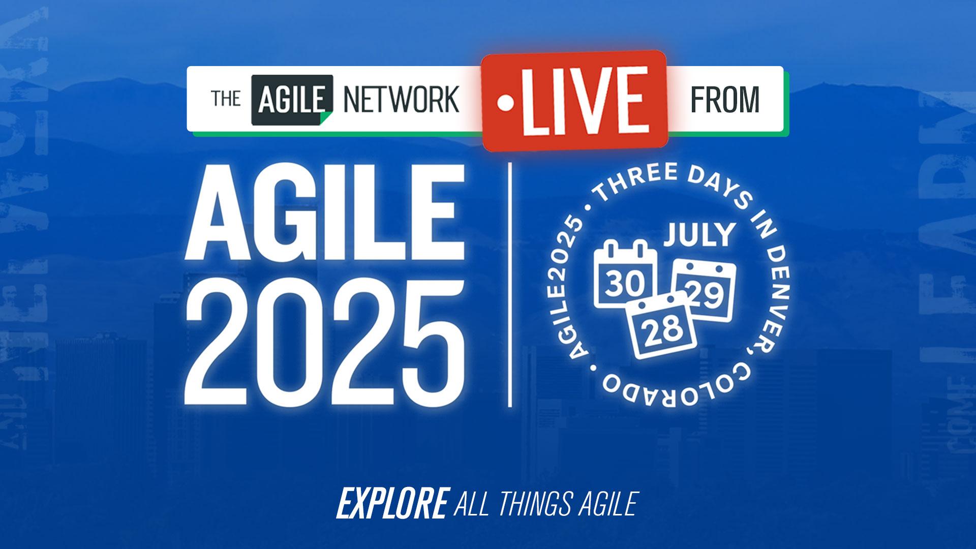 Live from Agile2025 - His Agile Journey and the PMI Agile Alliance ...